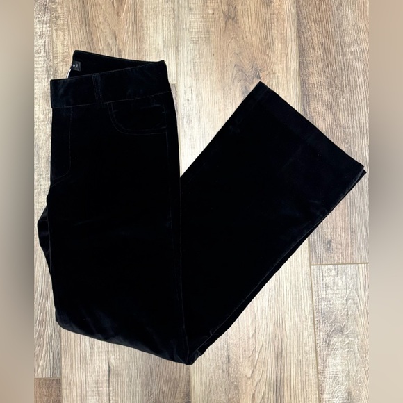 Shin Choi | Pants & Jumpsuits | Shin Choi Midnight Black Fine Wale ...